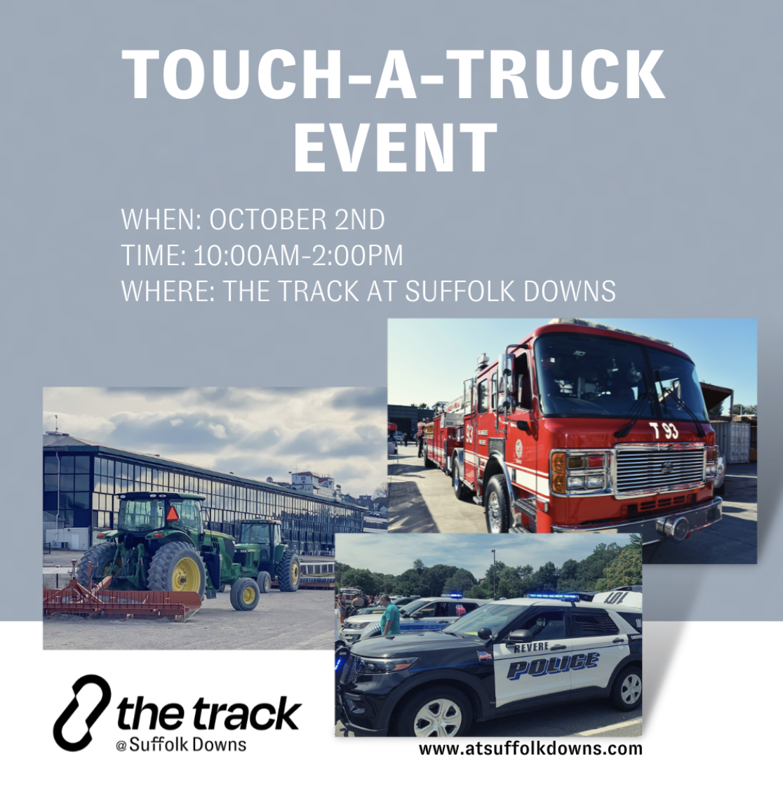 Touch-A-Truck at The Track