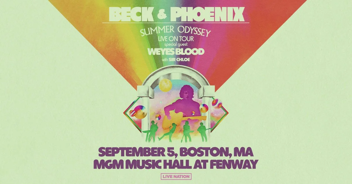 Beck & Phoenix Summer Odyssey Tour at MGM Music Hall at Fenway with ...