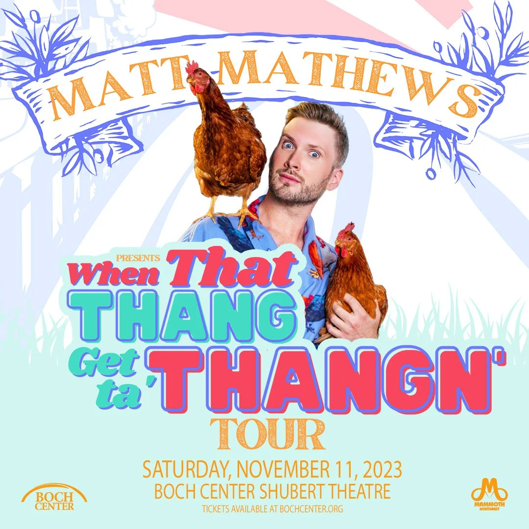 Farm-to-Funny 🚜 😂 TikTok Star Matt Mathews Live at Shubert Theatre ...