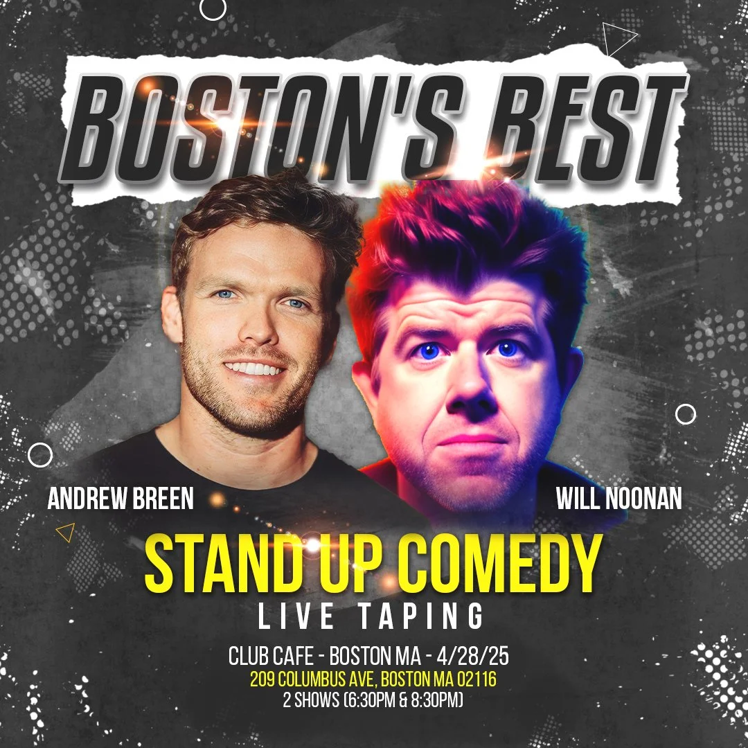 Join the Live Audience - Special Taping of Will Noonan and Andrew Breen ...