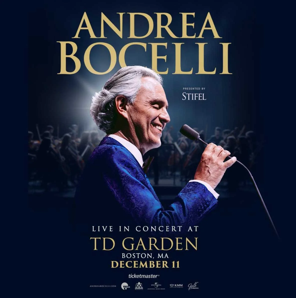 Andrea Bocelli Live in Boston: A Once in a Lifetime Concert